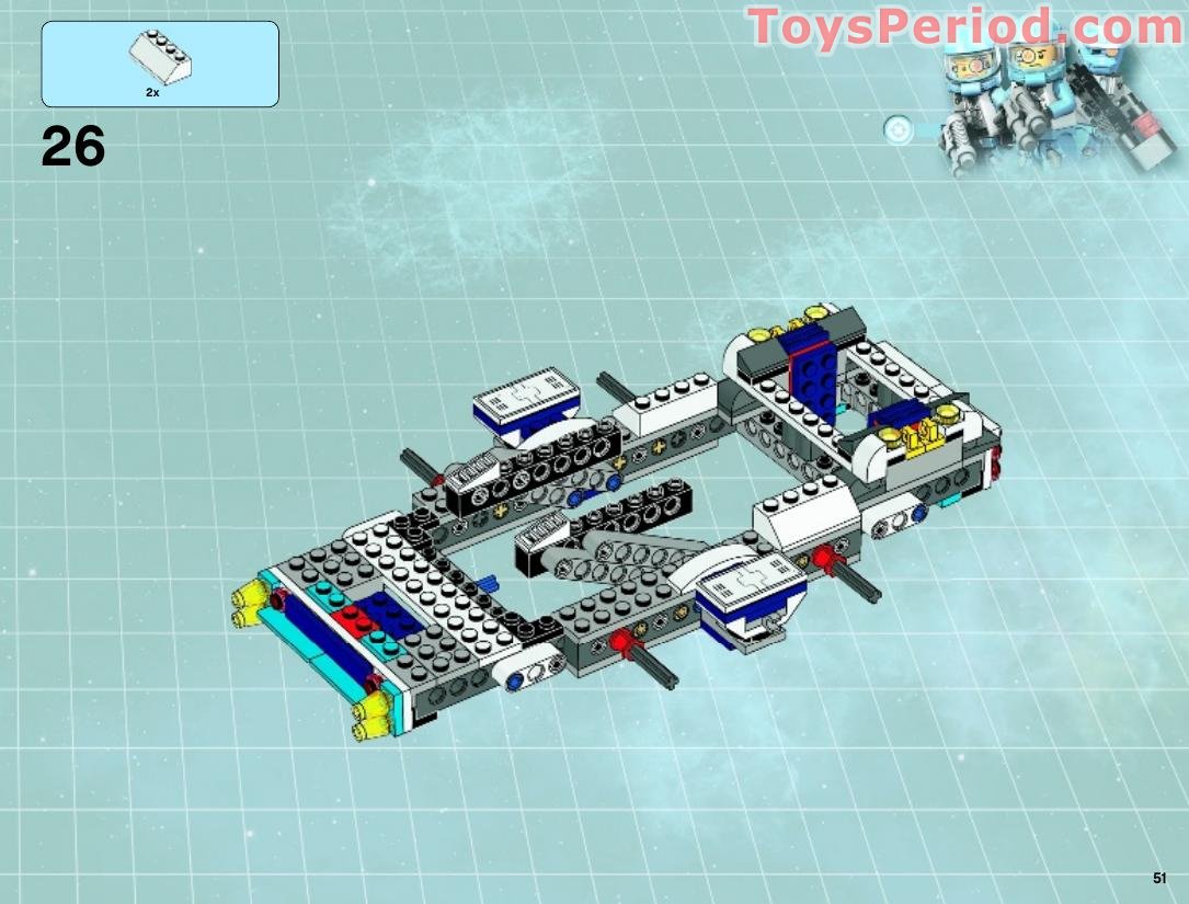 LEGO 70709 Galactic Titan Instructions and Parts List