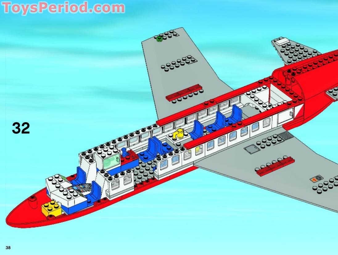 LEGO 3182 Airport Instructions and Parts List