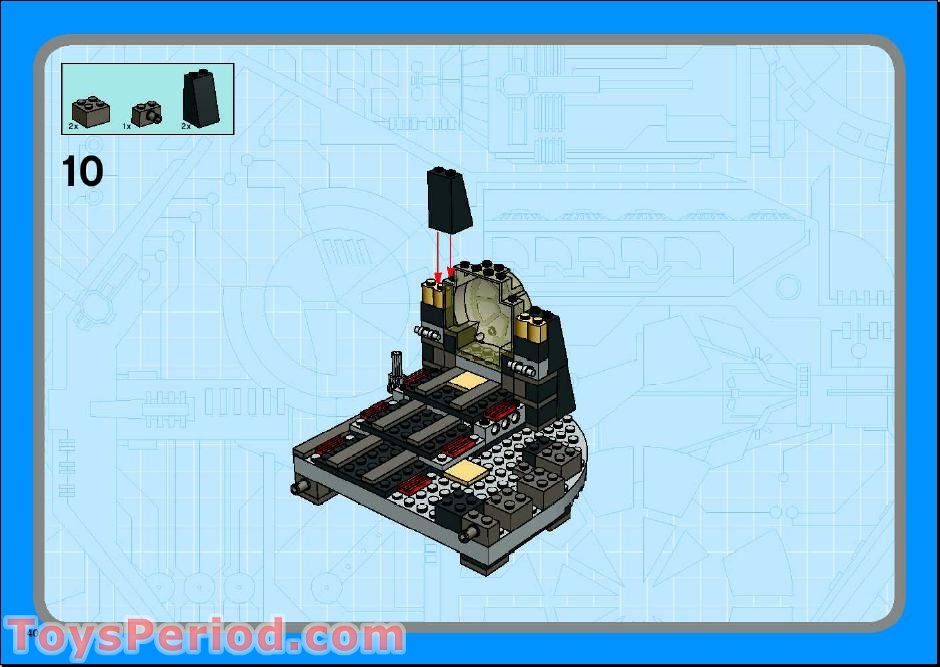 LEGO 10123 Cloud City Instructions and Parts List