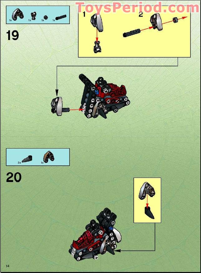 LEGO 10203 Voporak Instructions and Parts List