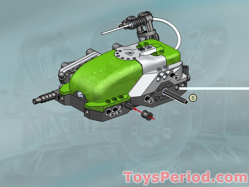 LEGO 3809 Technojaw T55 Instructions and Parts List