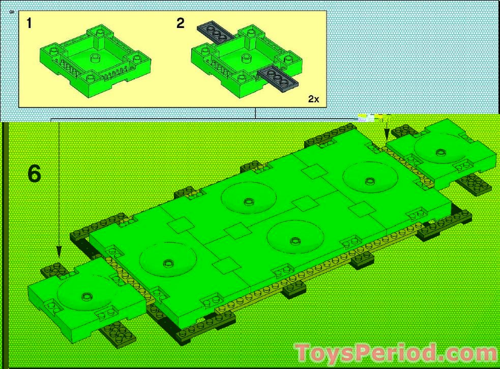 LEGO 3570 Street Soccer Instructions and Parts List