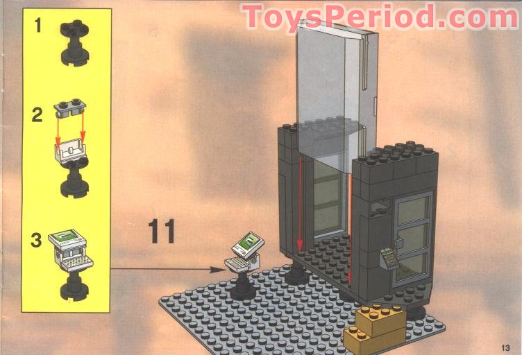 LEGO 4851 The Origins Instructions and Parts List