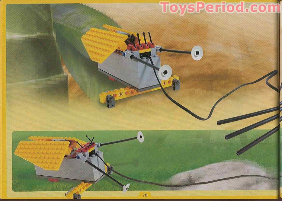 LEGO 4094 Motor Movers Instructions and Parts List