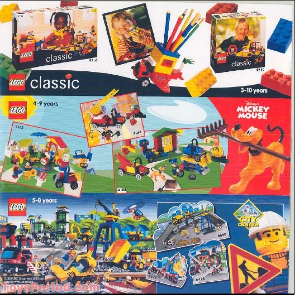 LEGO 4167 Mickey's Mansion Instructions and Parts List