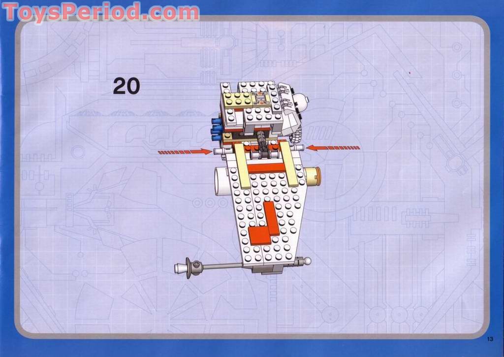 LEGO 4502-2 X-Wing Fighter (Dagobah), Original Trilogy Edition Box Set ...