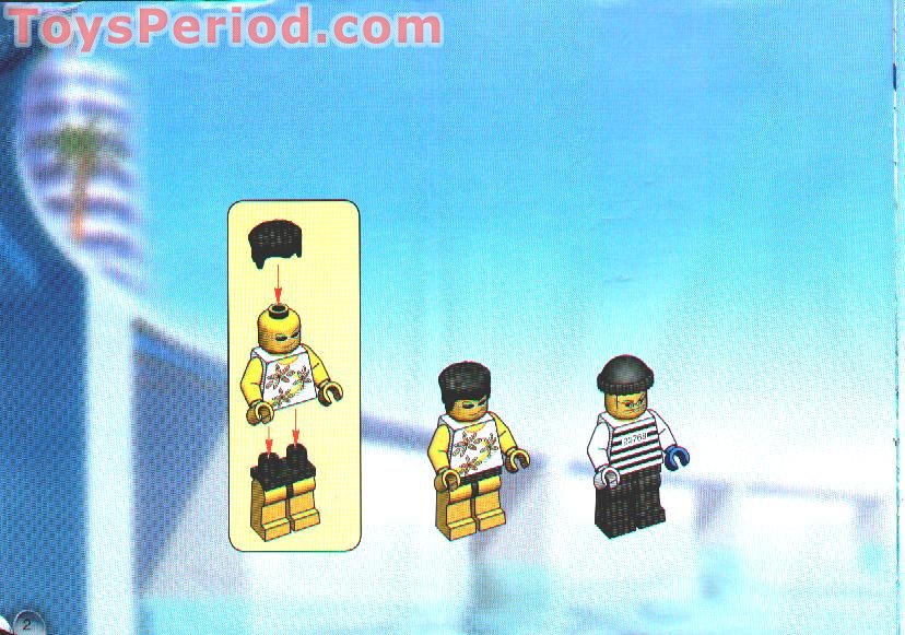 LEGO 6735 Air Chase Instructions and Parts List