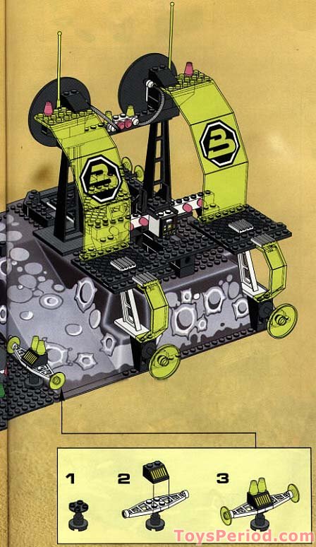 LEGO 6988 Alpha Centauri Outpost Instructions and Parts List