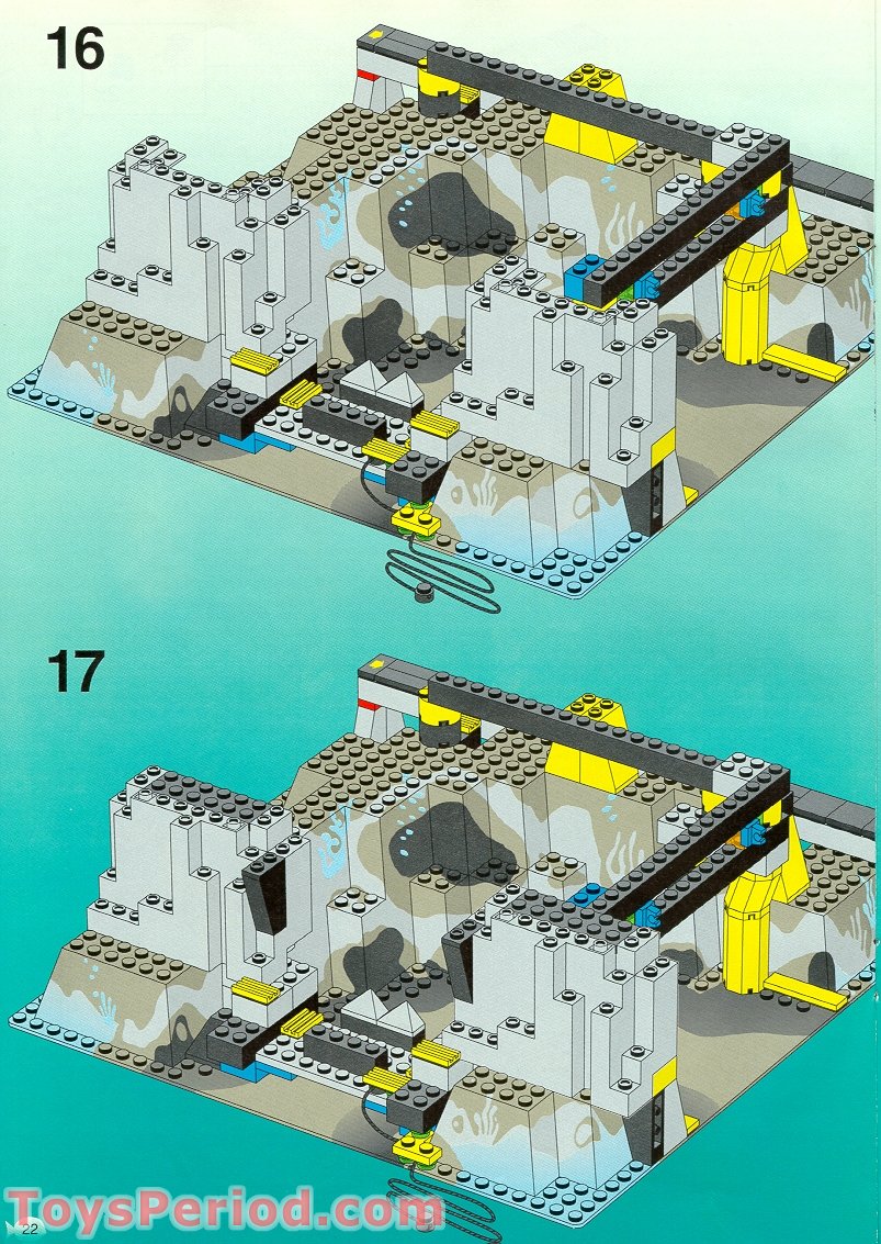 LEGO 6199 Hydro Crystalization Station Instructions and Parts List