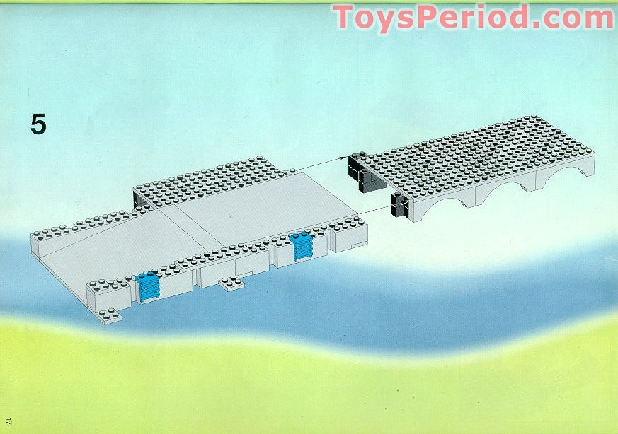 LEGO 6543 Sail 'n' Fly Marina Instructions and Parts List