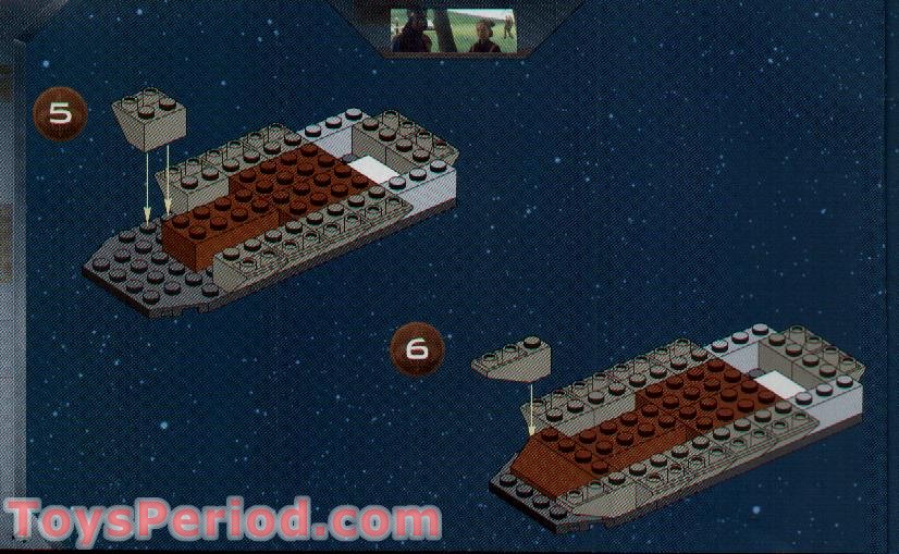 LEGO 7124 Flash Speeder Instructions and Parts List