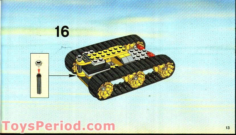 LEGO 7248 Digger Instructions and Parts List