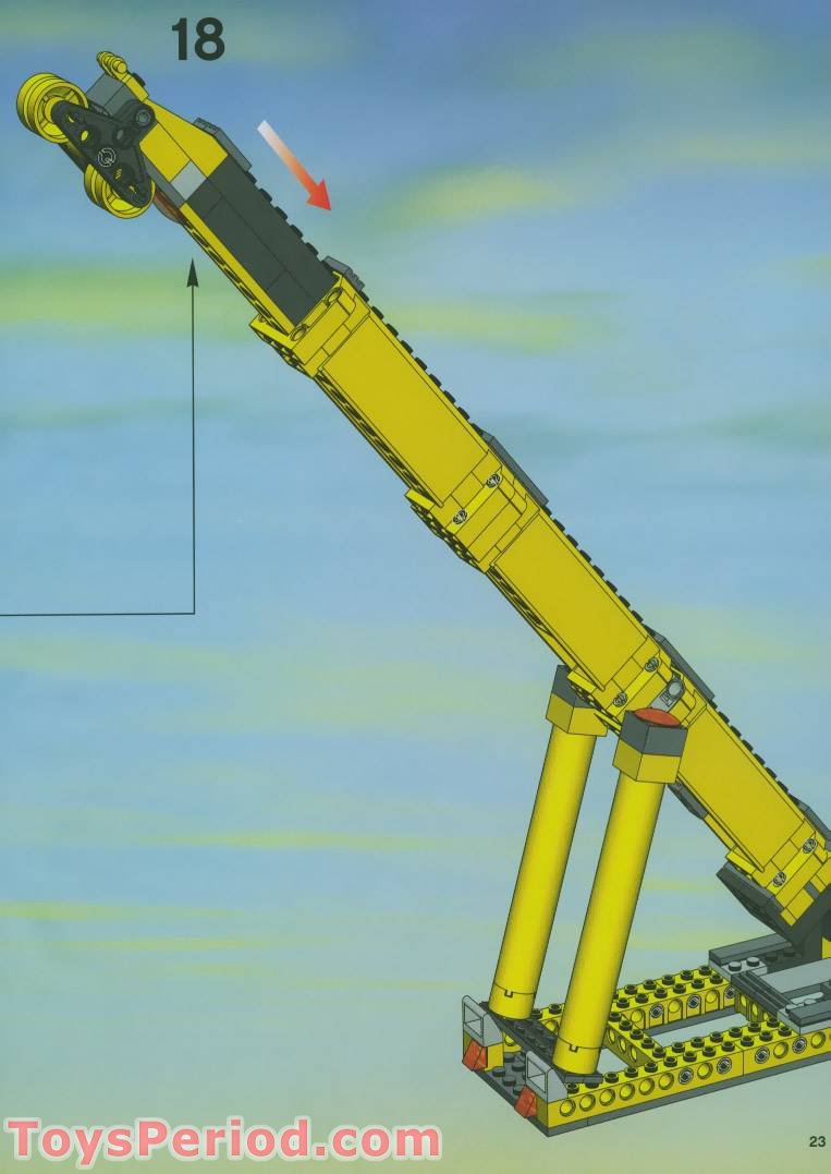 LEGO 7249 XXL Mobile Crane Instructions and Parts List