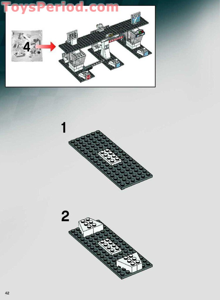 LEGO 8147 Bullet Run Instructions and Parts List