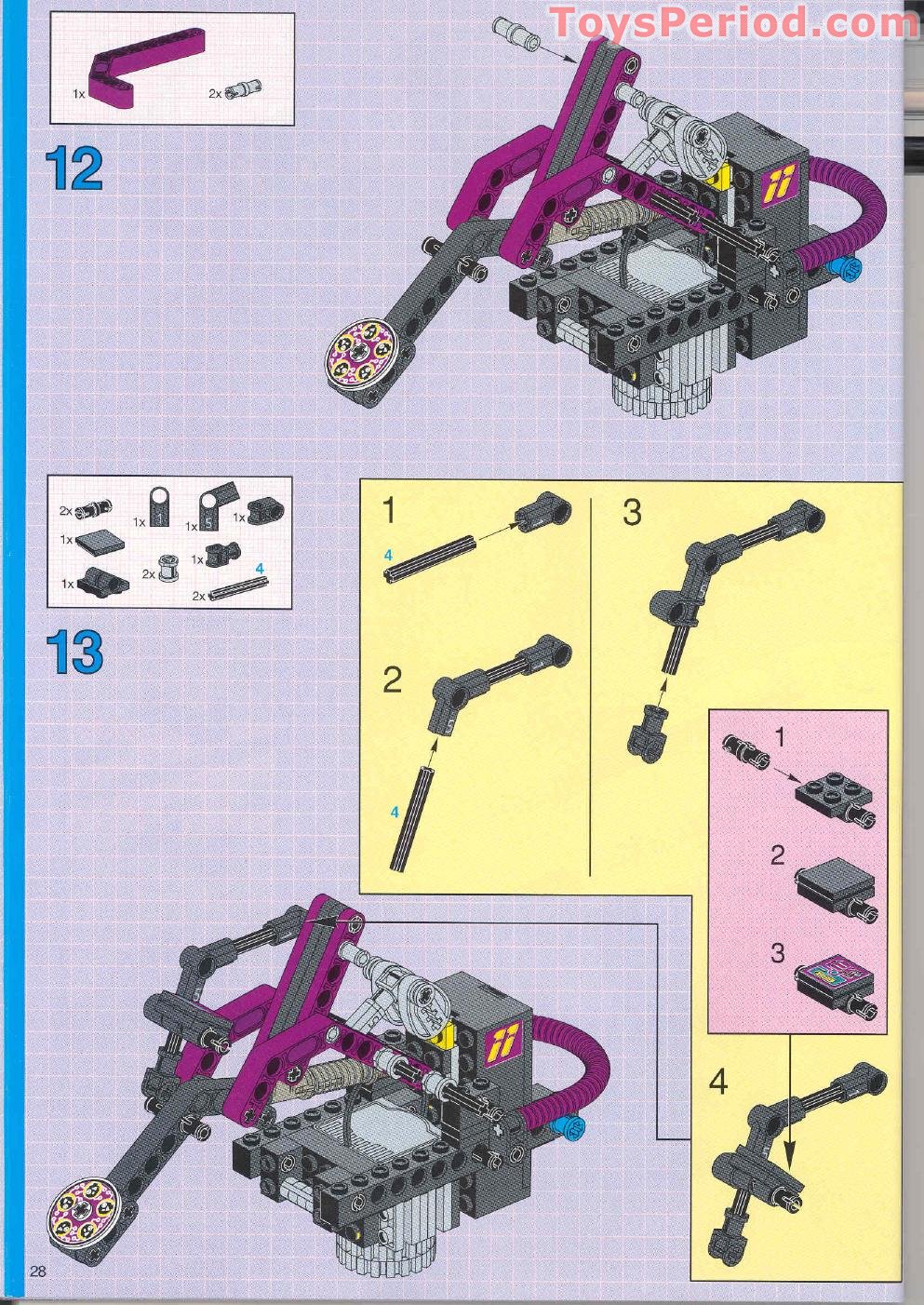 LEGO 8266 Super Challenge Instructions and Parts List