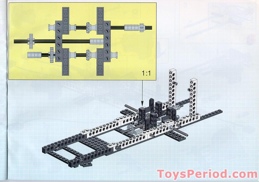 LEGO 8480 Space Shuttle Instructions and Parts List