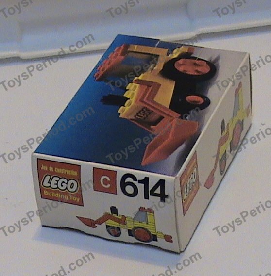 LEGO 614 Excavator Instructions and Parts List
