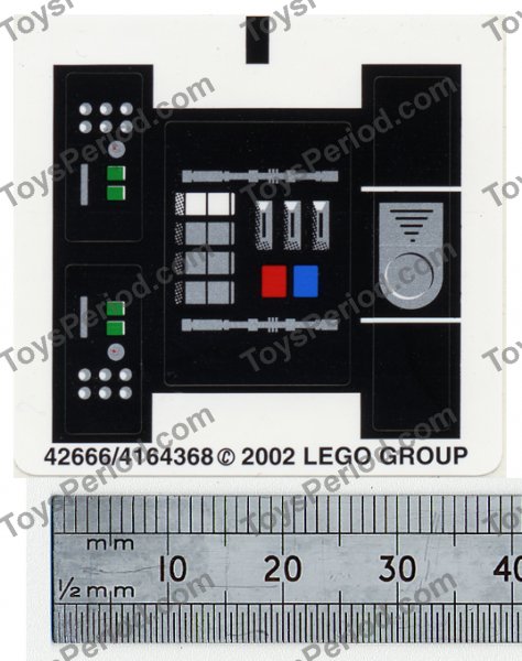 LEGO 8010 Darth Vader Instructions and Parts List