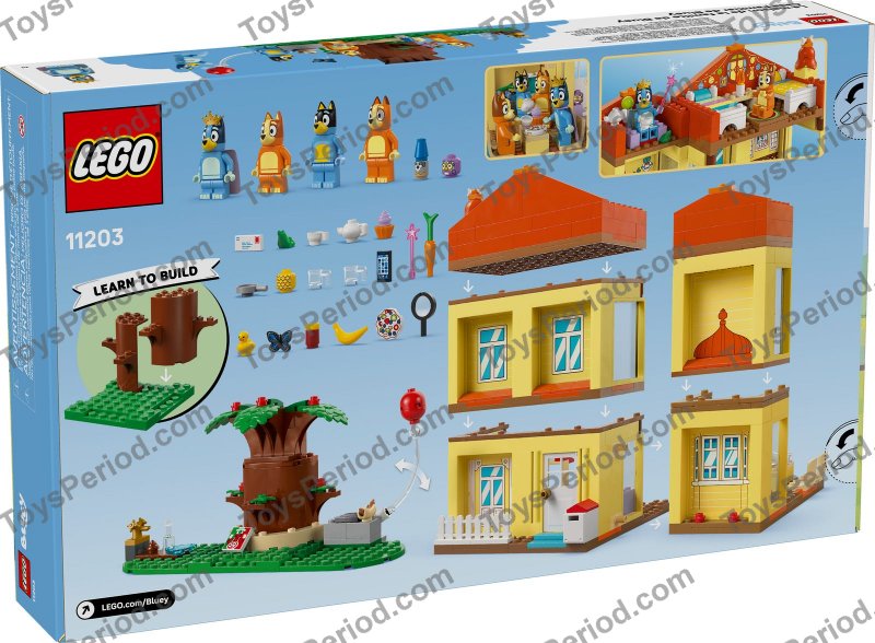 LEGO 11203 Bluey's Family House Set from 2025 | LEGO Reference
