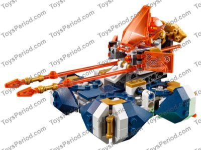 LEGO 72001 Lance's Hover Jouster Set Parts List