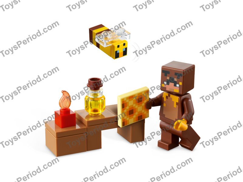 LEGO 21241 The Bee Cottage Set Parts List