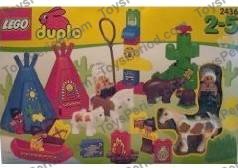 LEGO 2436 Native American Village Set Parts List