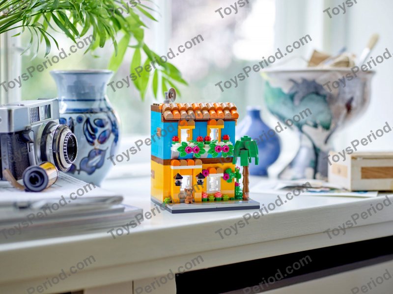 LEGO 40583 Houses of the World 1 Set Parts List
