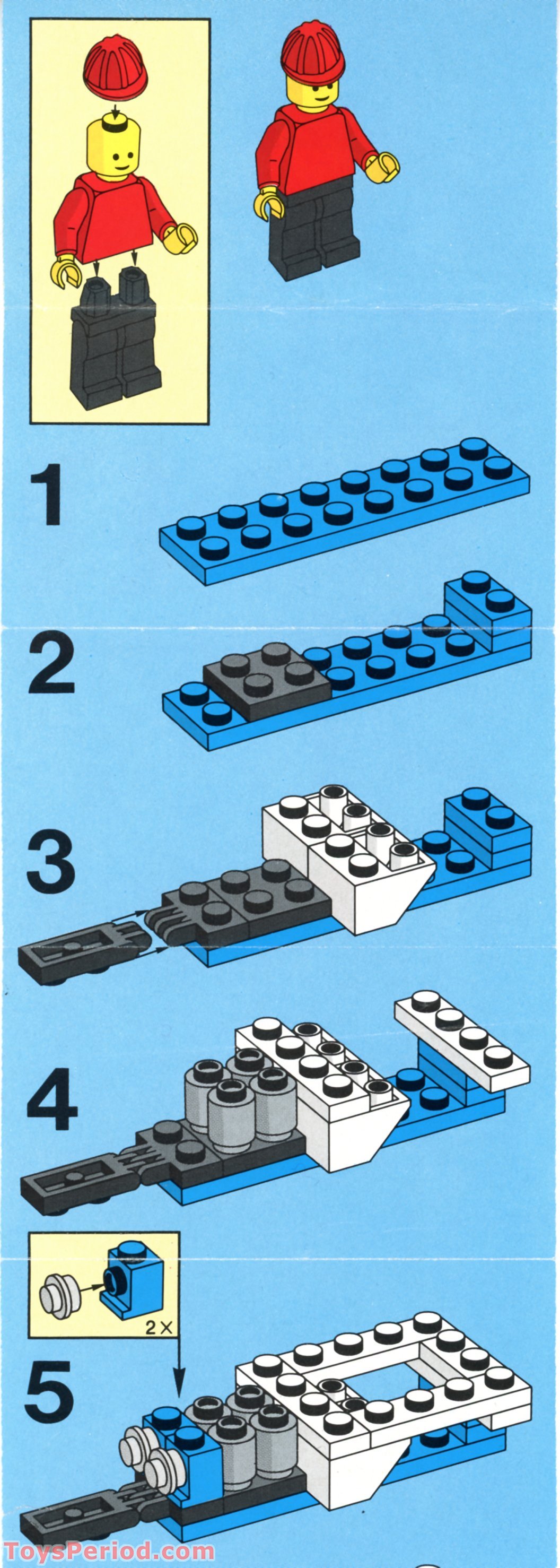 LEGO 6524 Blizzard Blazer Instructions and Parts List