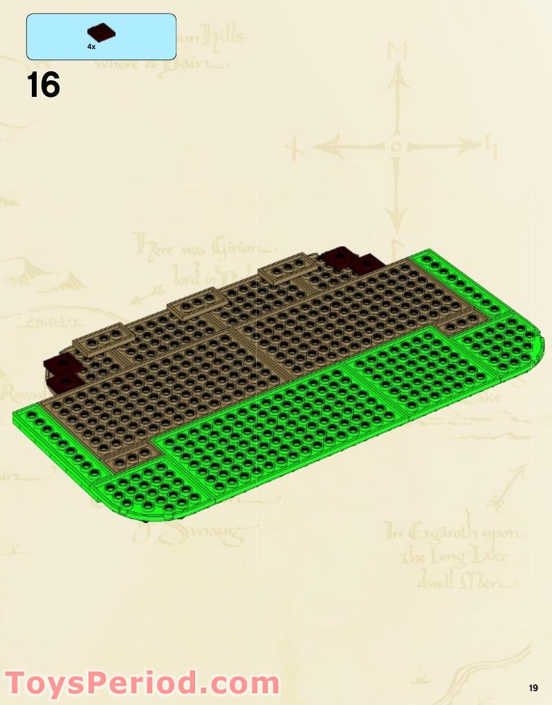 LEGO 79003 An Unexpected Gathering Instructions and Parts List