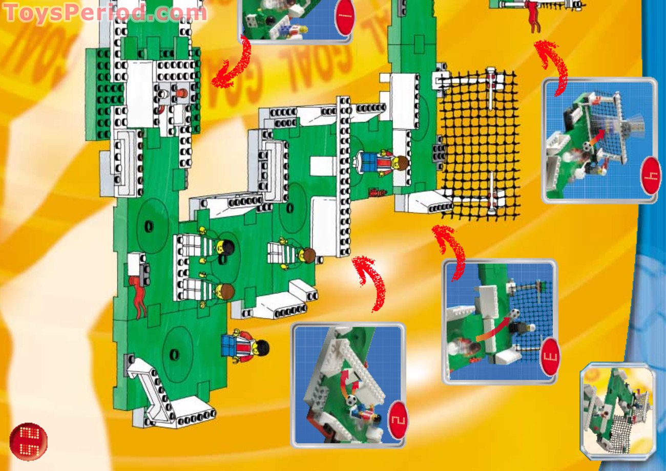 LEGO 3409-1 Championship Challenge Instructions and Parts List