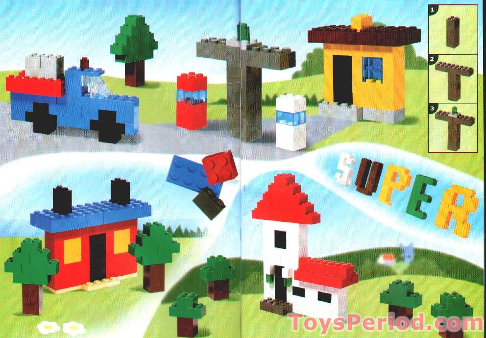 LEGO 4107 Build Your Dreams Instructions and Parts List