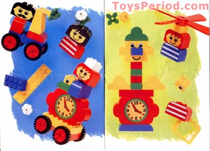 LEGO 4145 Freestyle Playcase, 4 Plus Instructions and Parts List