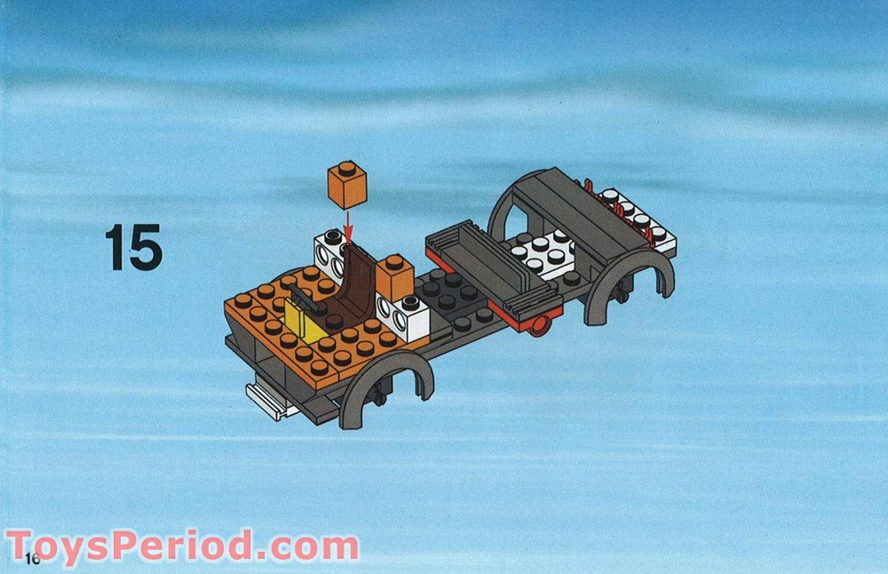LEGO 7991 Recycle Truck Instructions and Parts List