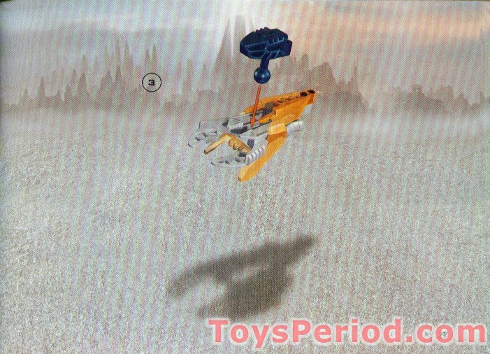 LEGO 8617-1 Vahki Zadakh Instructions and Parts List