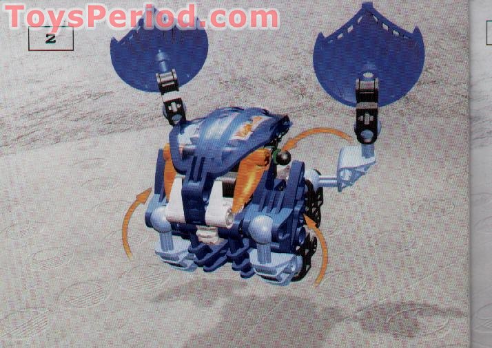 LEGO 8562 Gahlok Instructions and Parts List