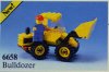 LEGO 6658 Bulldozer Instructions and Parts List