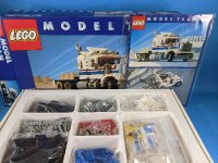 Technic Sets - LEGO 5580 Highway Rig Vintage 1986 Model Team Big Truck Set