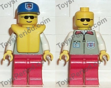 LEGO 6338 Hurricane Harbor Instructions and Parts List