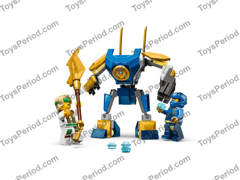 LEGO 71805 Jay's Mech Battle Pack Set Parts List