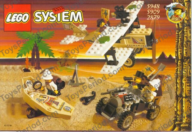 LEGO 5909 Treasure Raiders Set with Mummy Storage Container ...