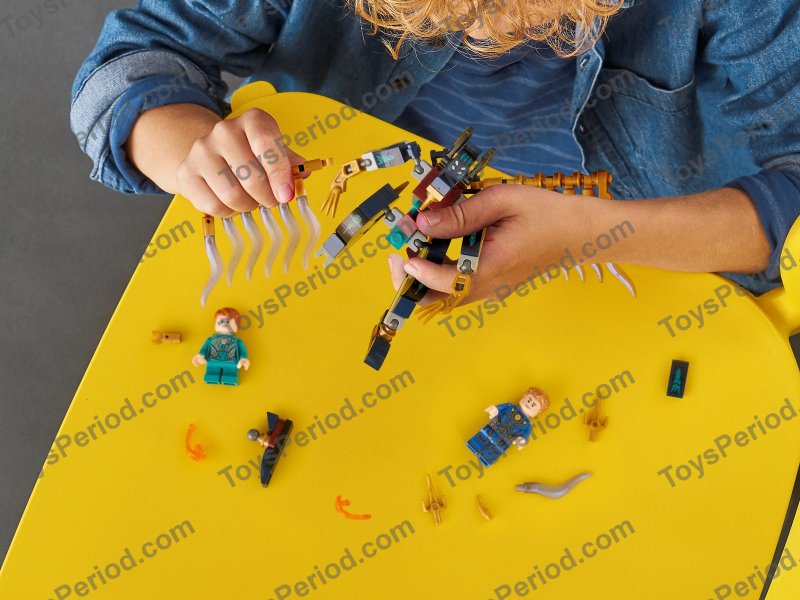 LEGO 76145 Eternals’ Aerial Assault Set Parts List