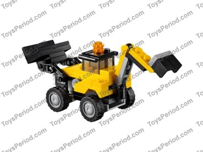 LEGO 31041 Construction Vehicles Set Parts List