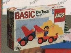 LEGO 393-2 Tow Truck Set Parts List