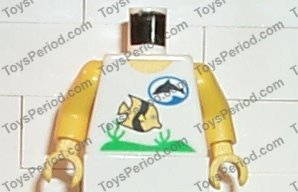 LEGO Sets with Part 973px98c01 Minifig Torso Divers Dolphin Logo and ...