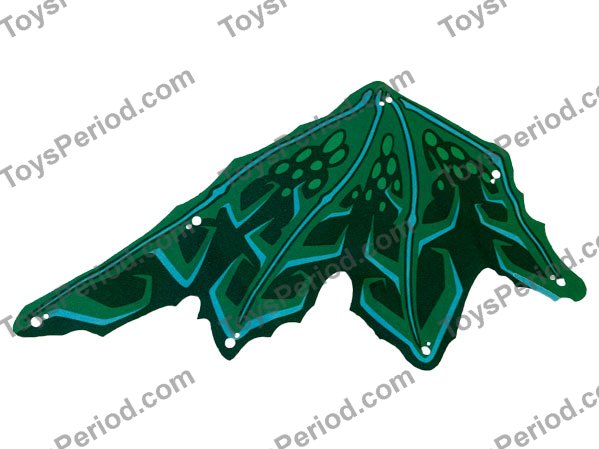 LEGO Sets with Part bb1249 Cloth Wing Dragon Left, Sand Ribs, Lime and ...