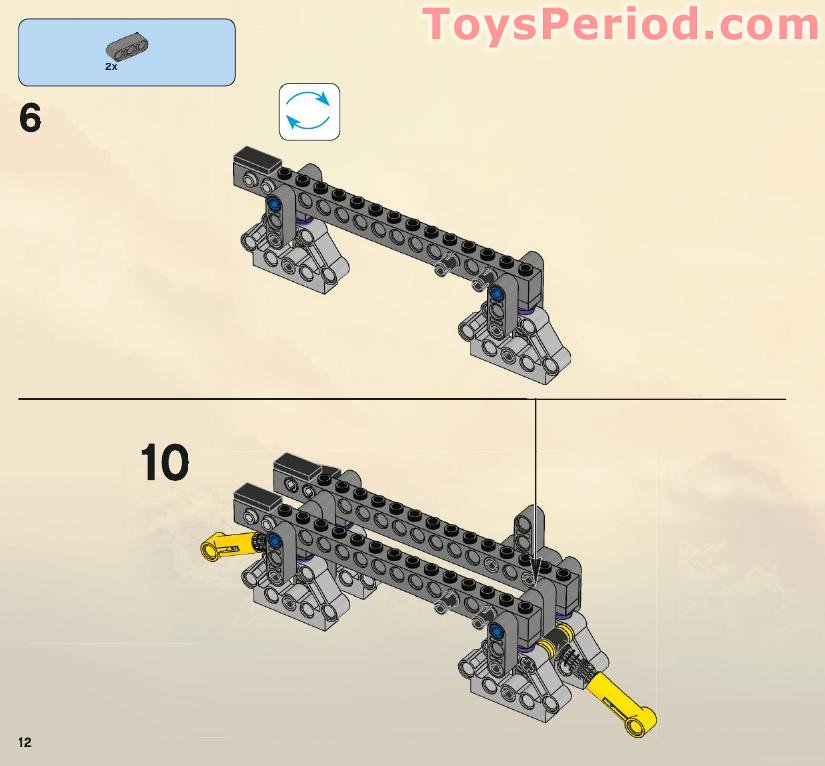 LEGO 2506 Skull Truck Instructions and Parts List