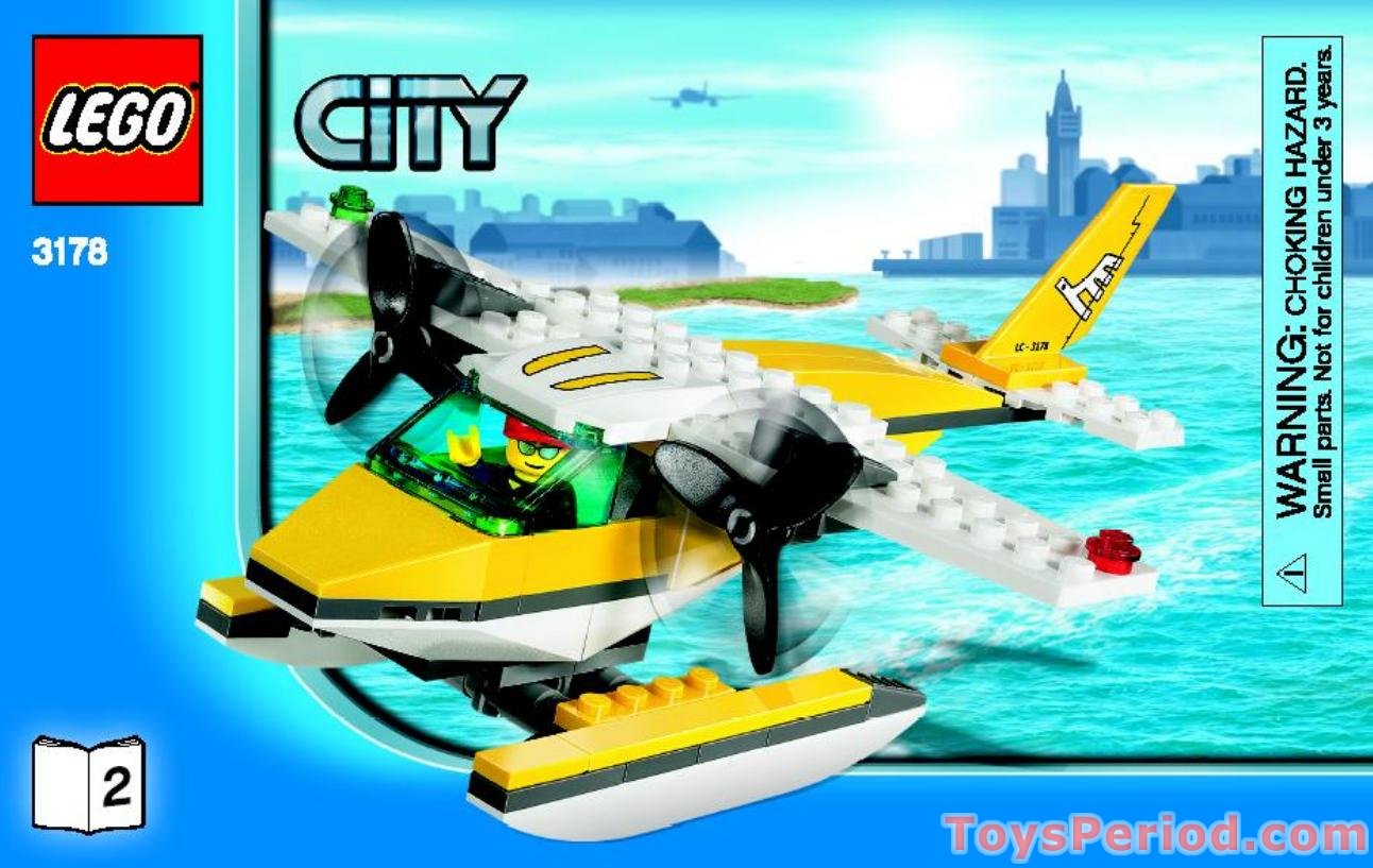 LEGO 3178 Seaplane Instructions and Parts List