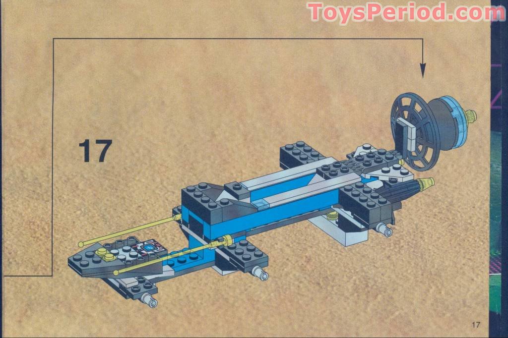 LEGO 1787 Crater Cruiser Instructions and Parts List