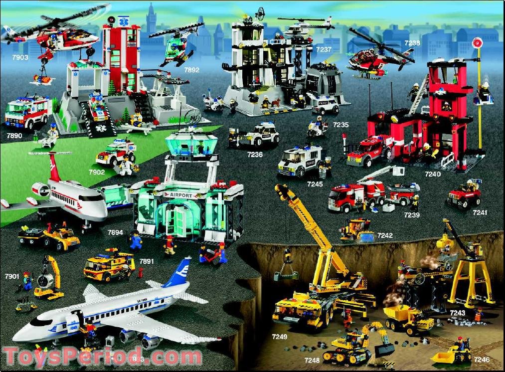 LEGO 10173 Holiday Train Instructions and Parts List