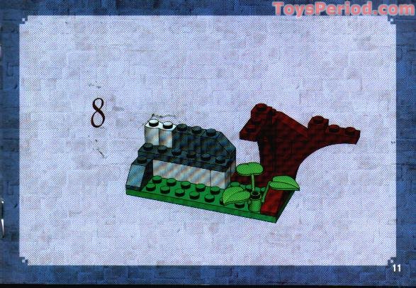 LEGO 4750 Draco's Encounter with Buckbeak Instructions and Parts List